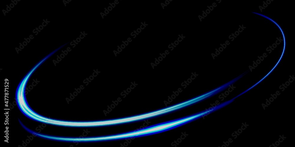 Blue lines with black background Stock Photo | Adobe Stock