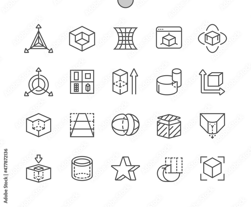 3d Shapes Modeling Software Object Transformation Boolean Operations Pixel Perfect Vector