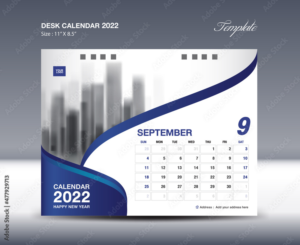September 2022 Calendar Design