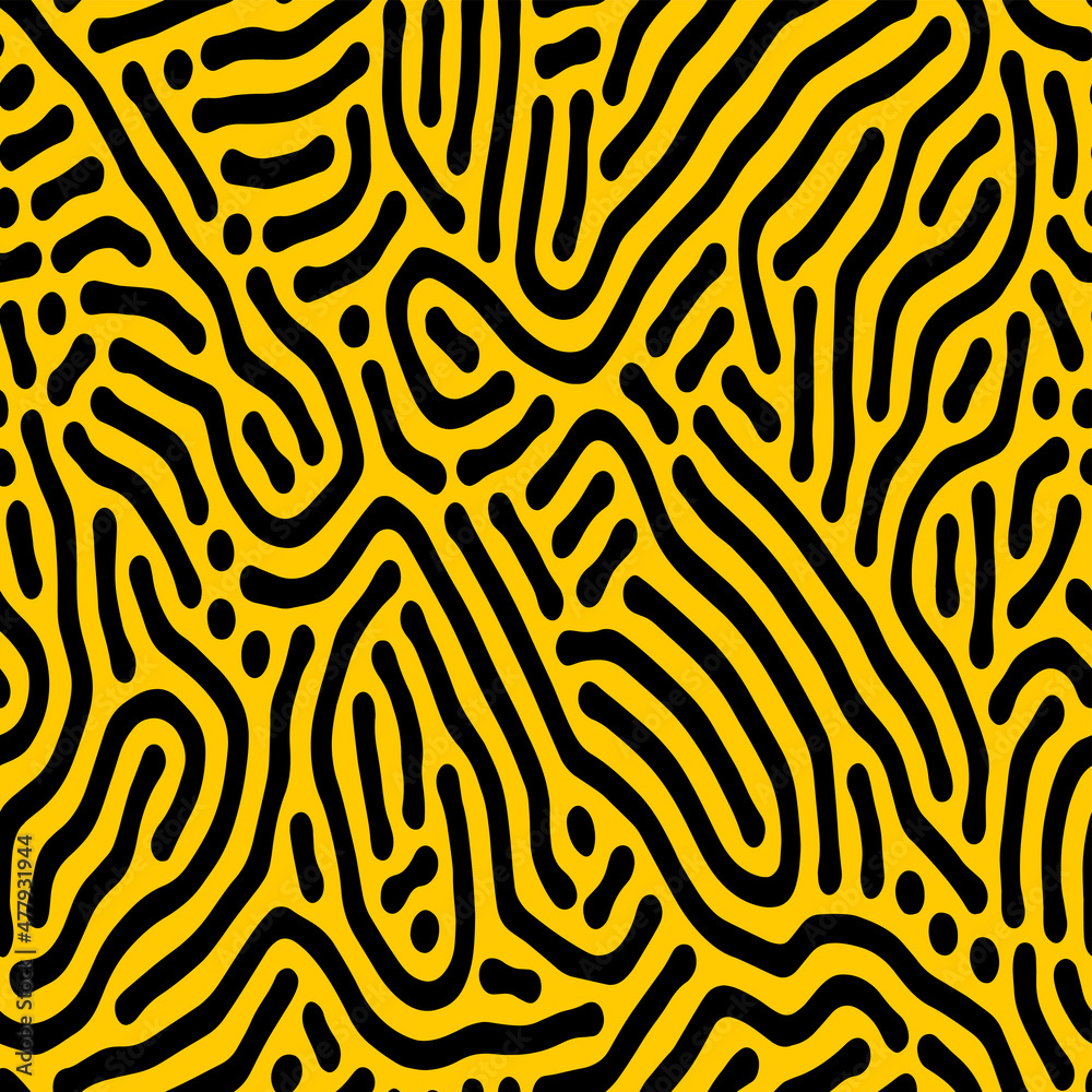 Full seamless geometric mold texture pattern vector for decoration ...