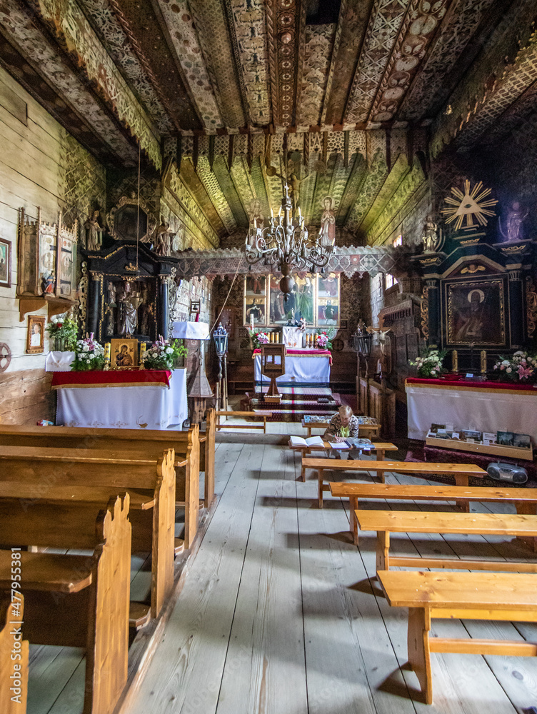 Debno, Poland - completed 15th Century, the St. Michael Archangel's ...