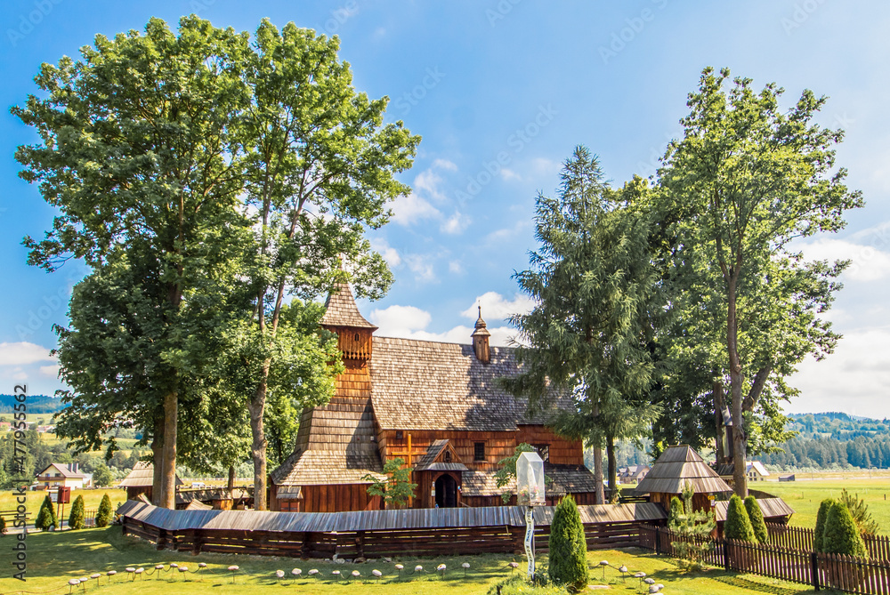 Debno, Poland - completed 15th Century, the St. Michael Archangel's ...