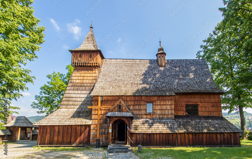 Debno, Poland - completed 15th Century, the St. Michael Archangel's ...
