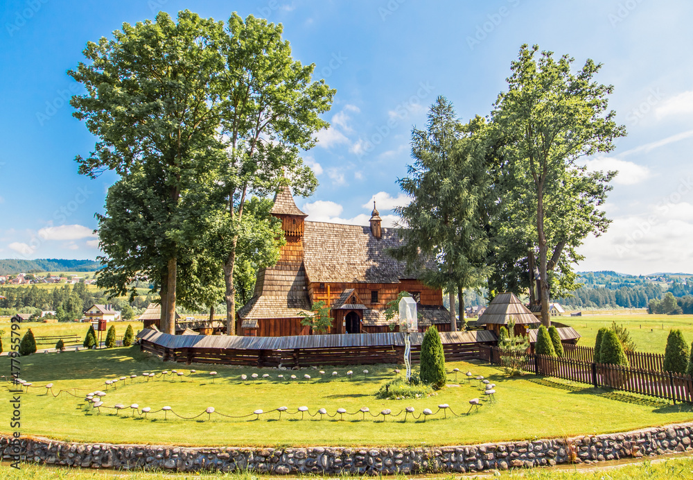 Debno, Poland - completed 15th Century, the St. Michael Archangel's ...