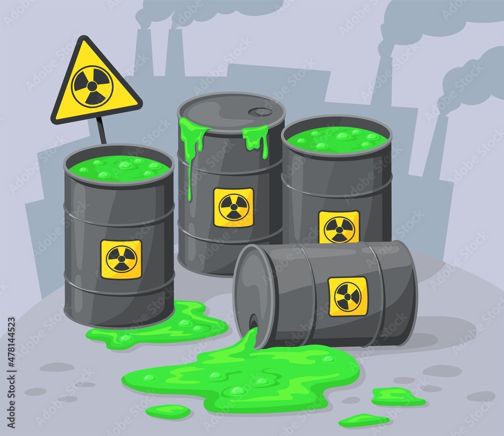 Radioactive Waste Spill