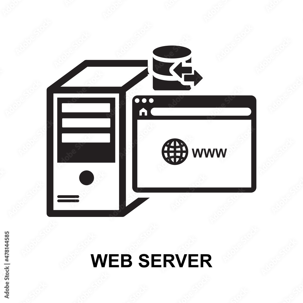 Web Server Icon