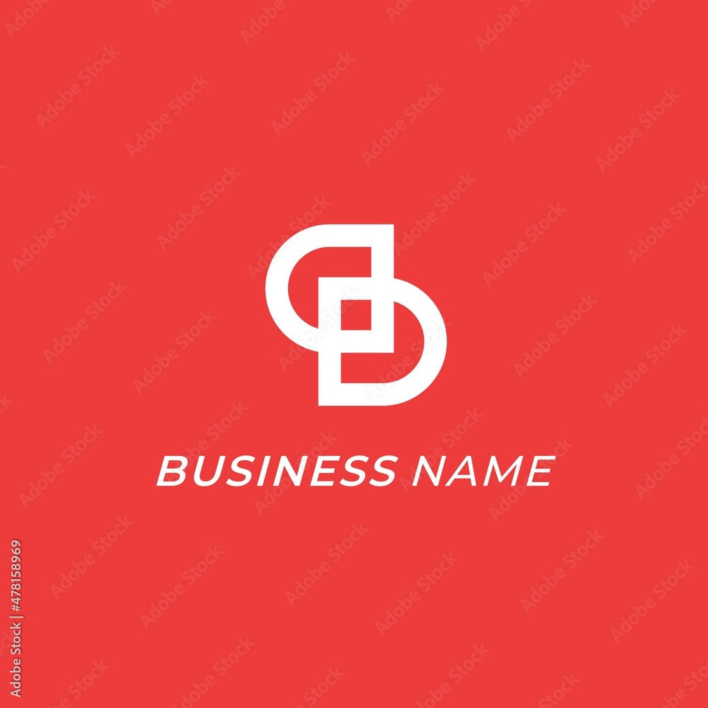 design logo combine letter D and S Stock Vector | Adobe Stock