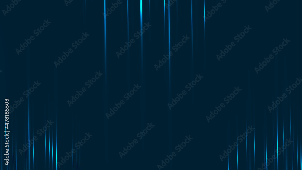 abstract dark blue technology background with lines. Digital technology ...