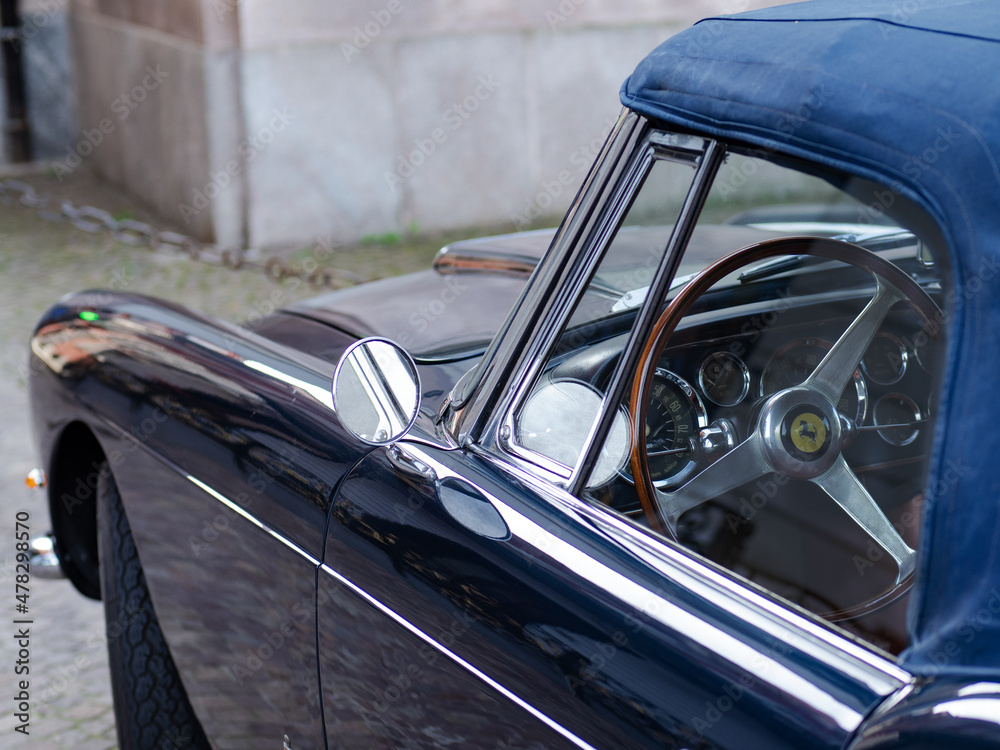 Blue Ferrari 250 GT Berlinetta SWB, Short Wheel Base.1959 Stock Photo ...