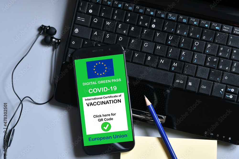 Covid-19 green passport. The digital green pass of the European Union ...