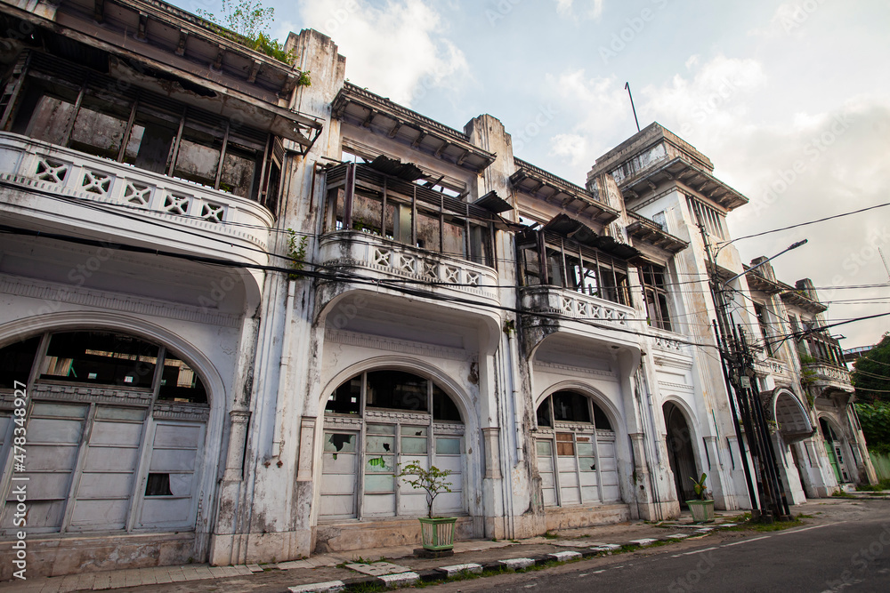 Fotografia do Stock: Warenhuis Building, an old building, a heritage ...