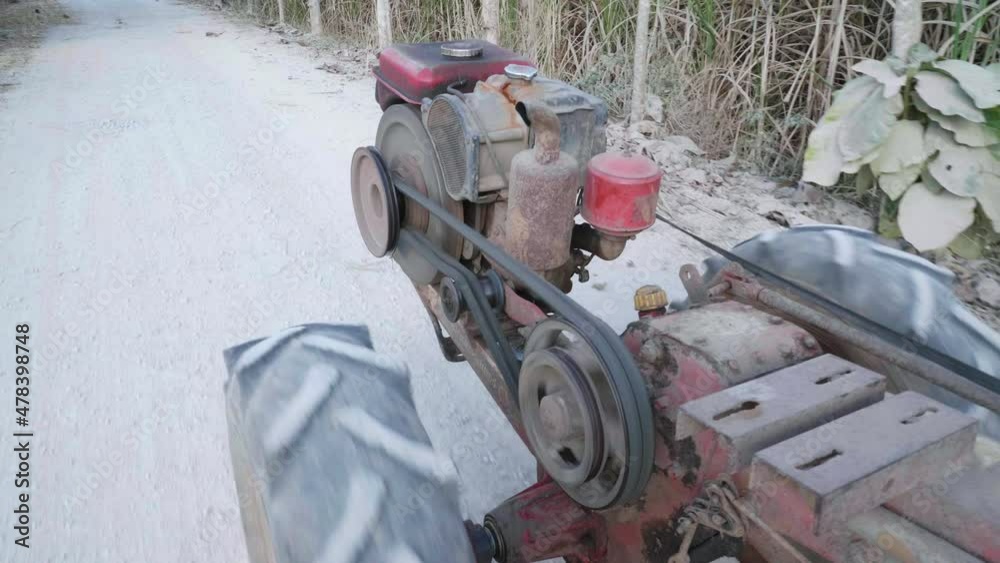 agricultural machinery Modified wheel can carry people or produce crops ...