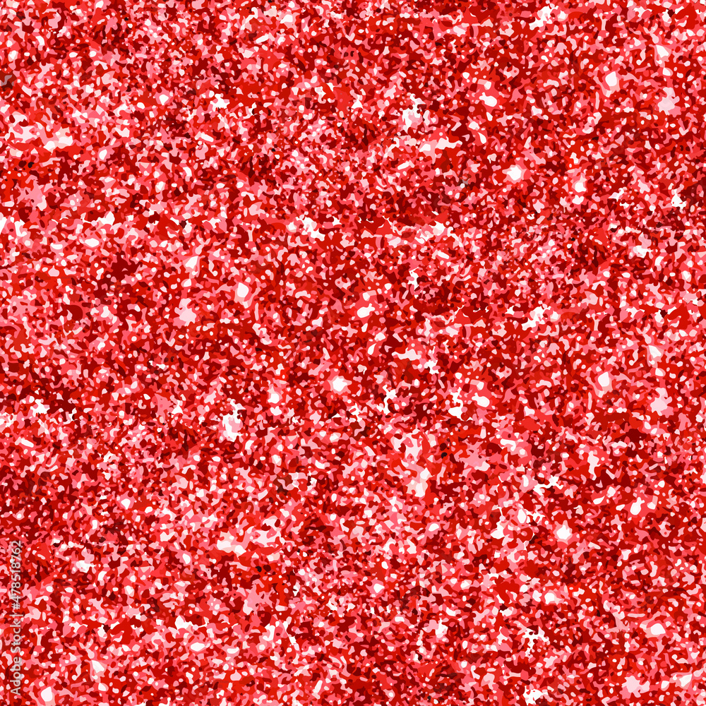 Red glitter sparks background. Shiny confetti and glitter sparkling ...