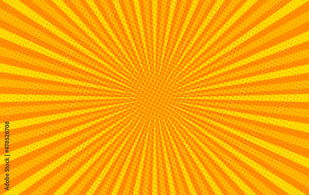 Pop art background, stylish design element. Vector poster drawing in ...