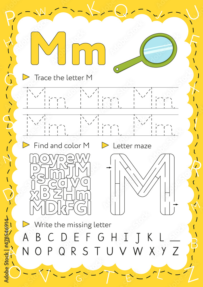 Letter M Preschool Books