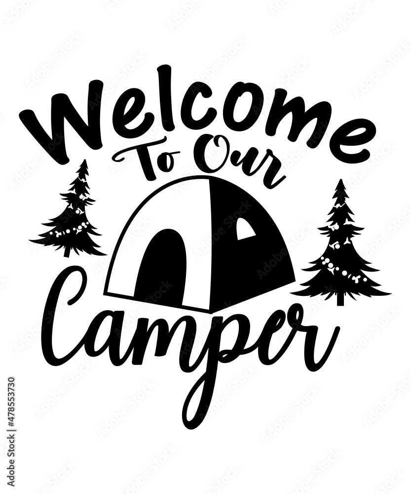 Camping Svg Bundle, Camp Life Svg, Campfire Svg, Dxf Eps Png ...