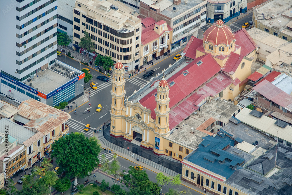 Village of Piura Peru Cathedral Stock Photo | Adobe Stock