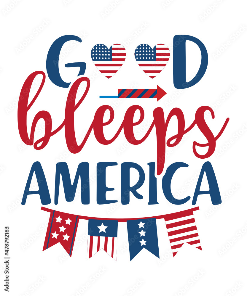 Fourth of July Bundle svg, USA Flag Svg, Independence Day, 4th of July ...