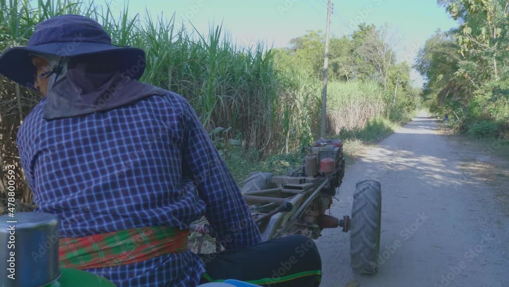 agricultural machinery Modified wheel can carry people or produce crops ...