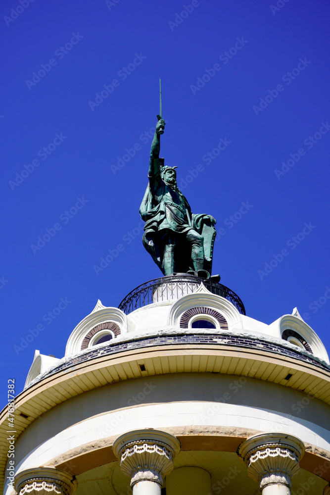 Foto Stock The Hermann Heights Monument in New Ulm, Minnesota. Herman ...
