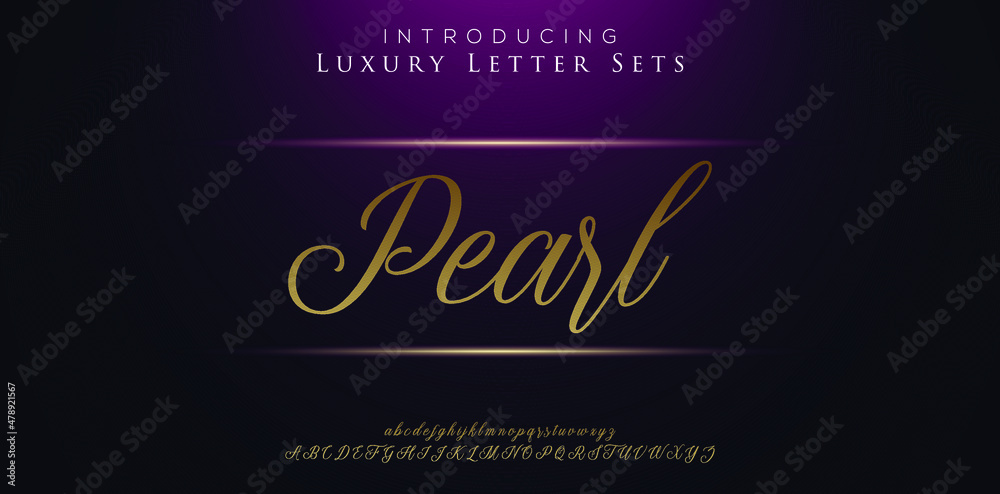 Pearl Logo Font