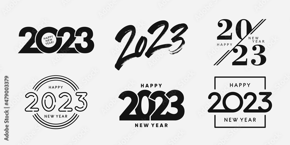 Big Set Of 2023 Happy New Year Logo Text Design 2023 Number Design big-set-of-2023-happy-new-year-logo-text-design-2023-number-design