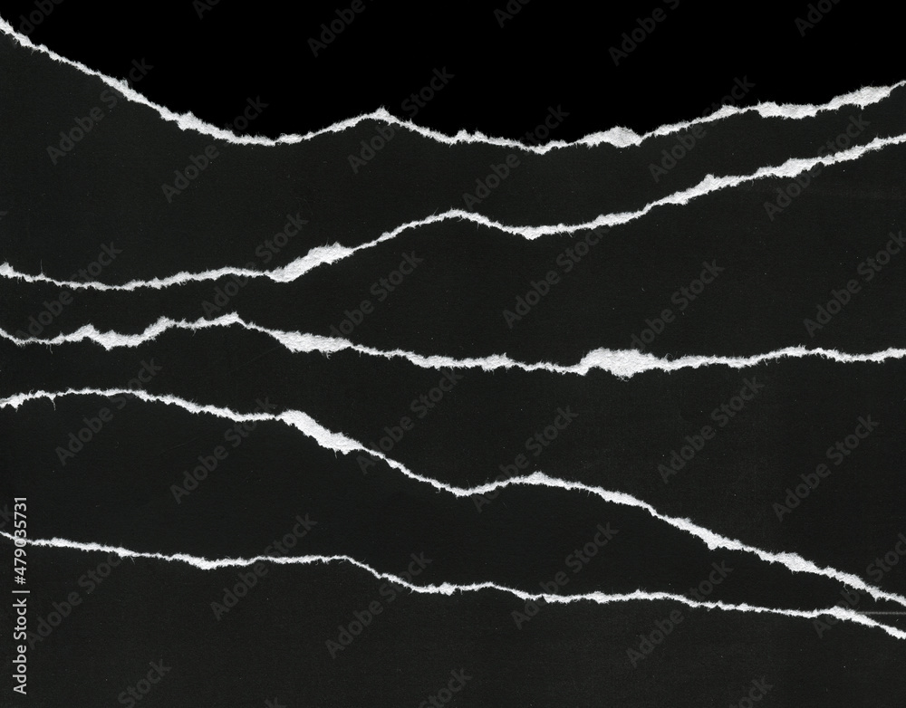 texture of black torn, torn paper background Stock Photo | Adobe Stock
