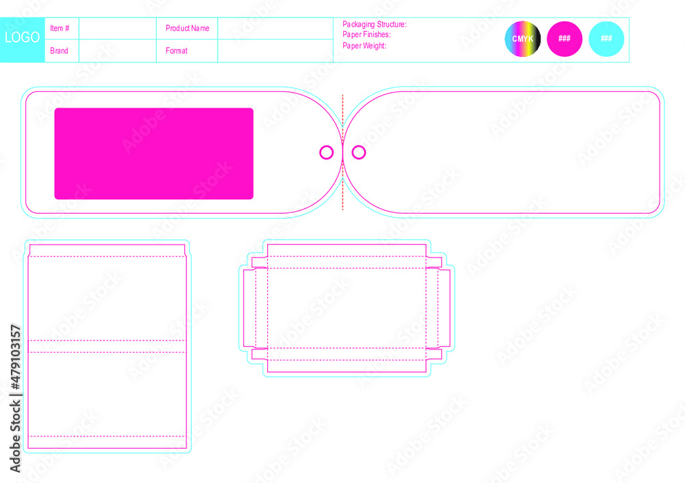 Custom Unique Package Design, Fold Over Blister with Sliding Box ...