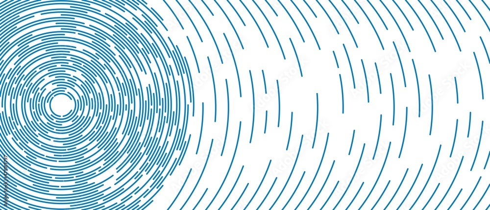 Abstract background. Maze design. The texture of circles with spaces ...