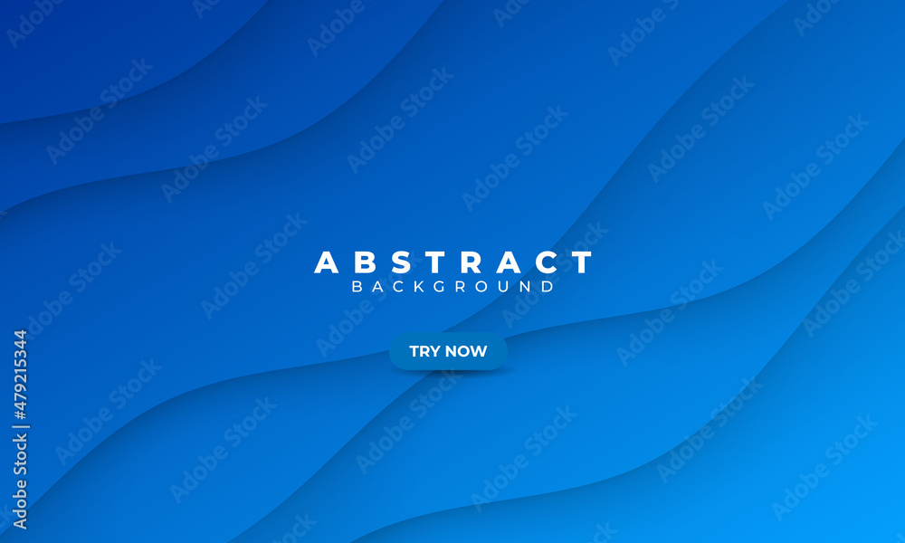 Abstract blue gradient background. Modern template design for covers ...