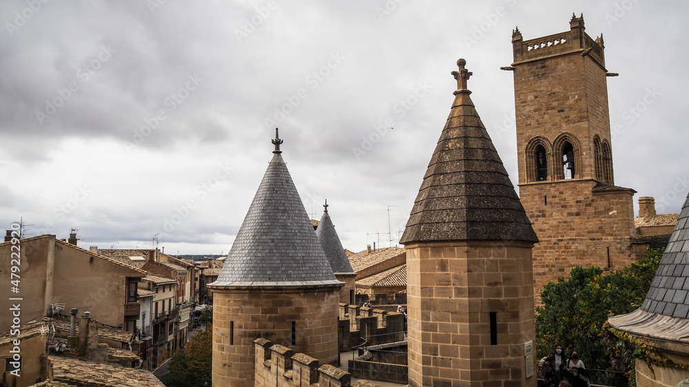 Olite and its castle were the residences of the kings and queens of the ...