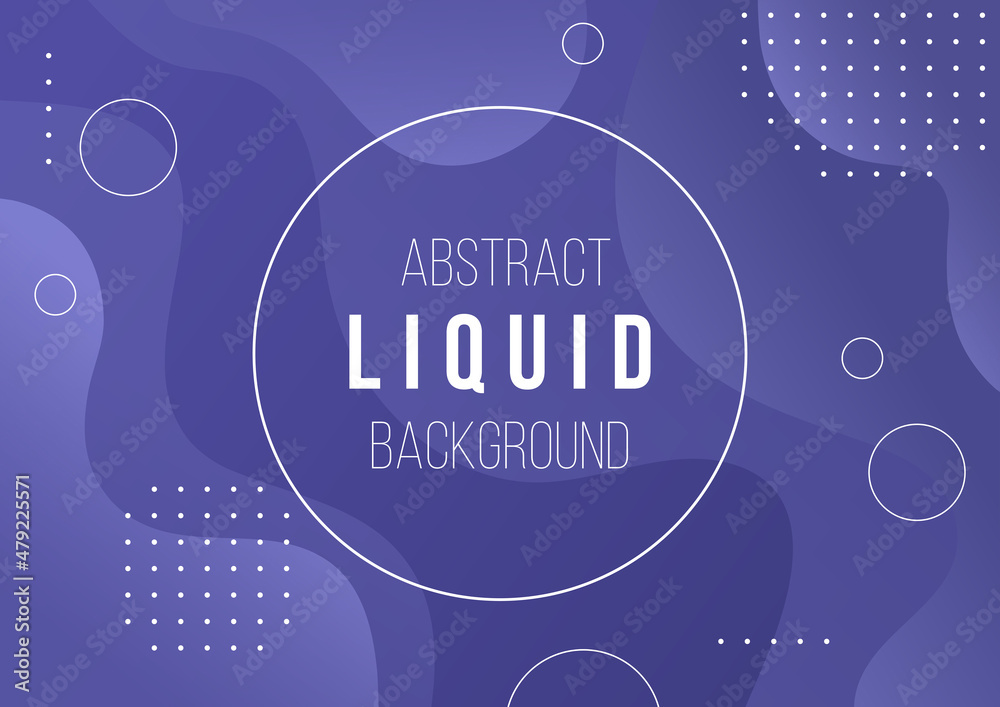 Liquid background design with fluid flow gradient wavy shapes. Creative ...