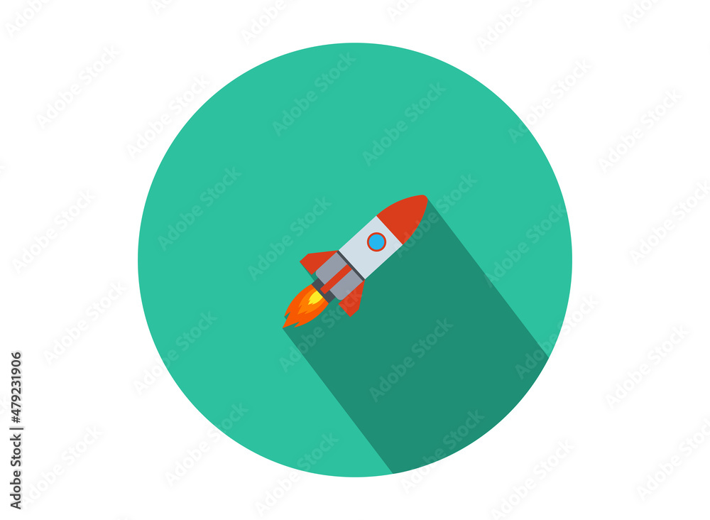 Rocket Sign Emoji Icon Illustration. Spaceship Vector Symbol Emoticon ...