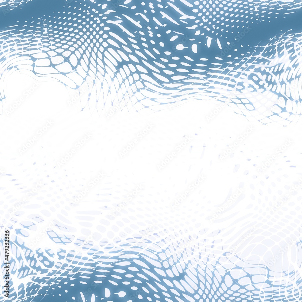 Abstract blue border background seamless Stock Illustration | Adobe Stock