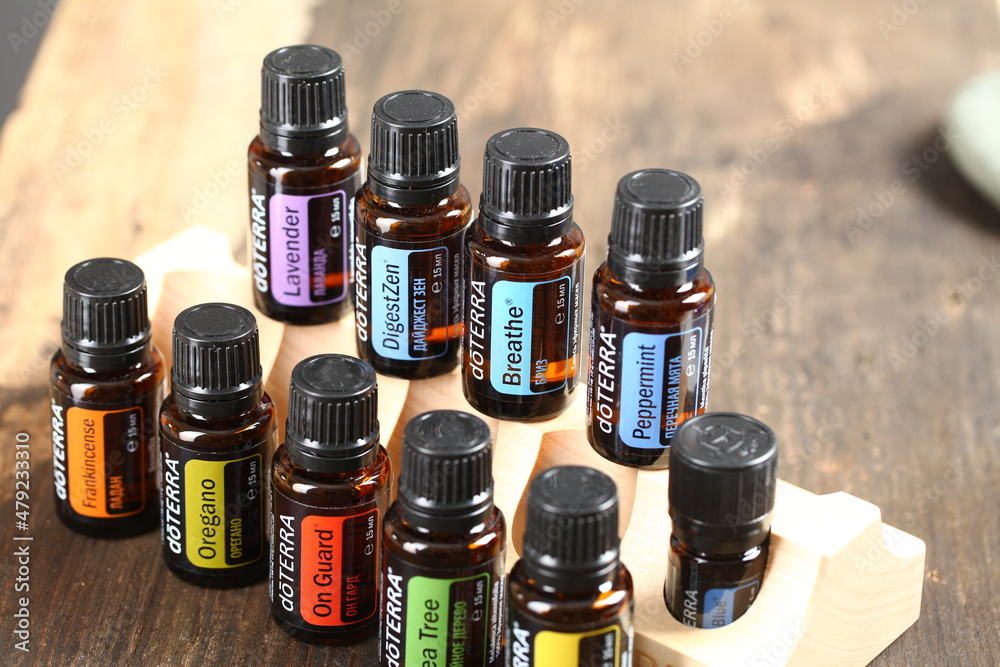 Wooden shelf new design Doterra ethereal house. belarus,minsk,2021 ...