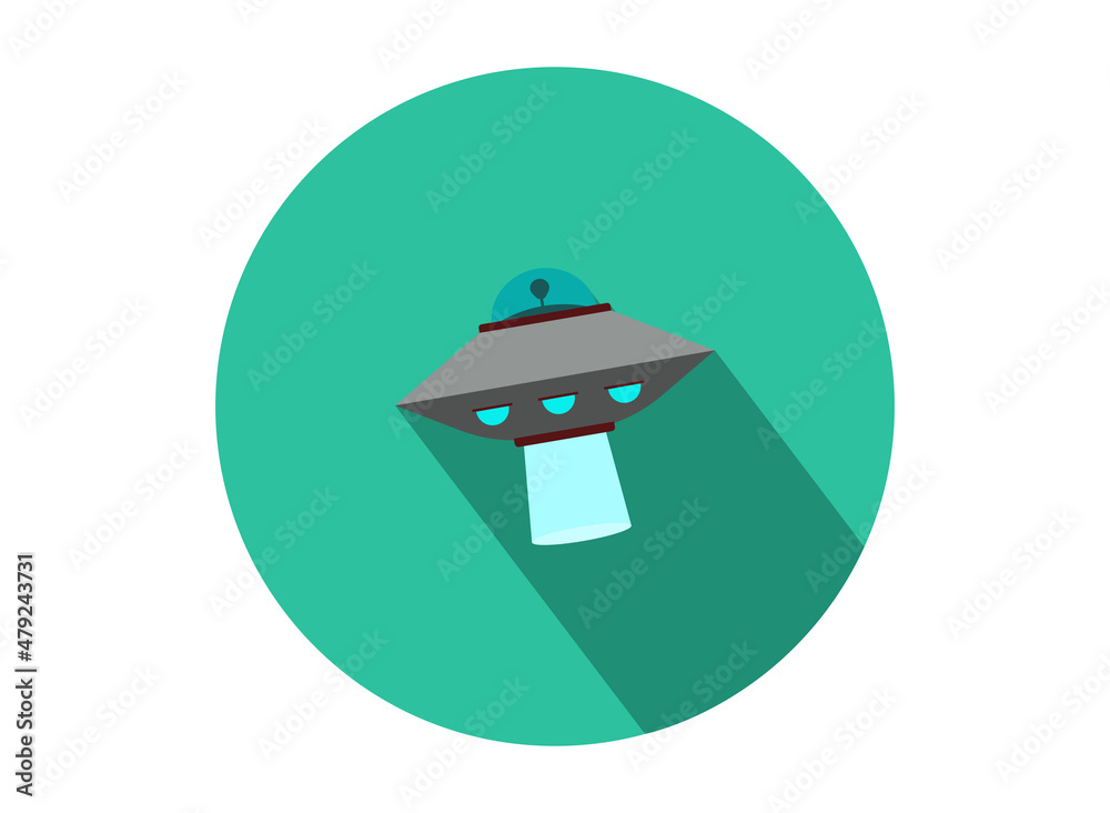 Flying saucer emoji ufo. Isolated Alien, Ufo Emoji, Emoticon, Vector ...
