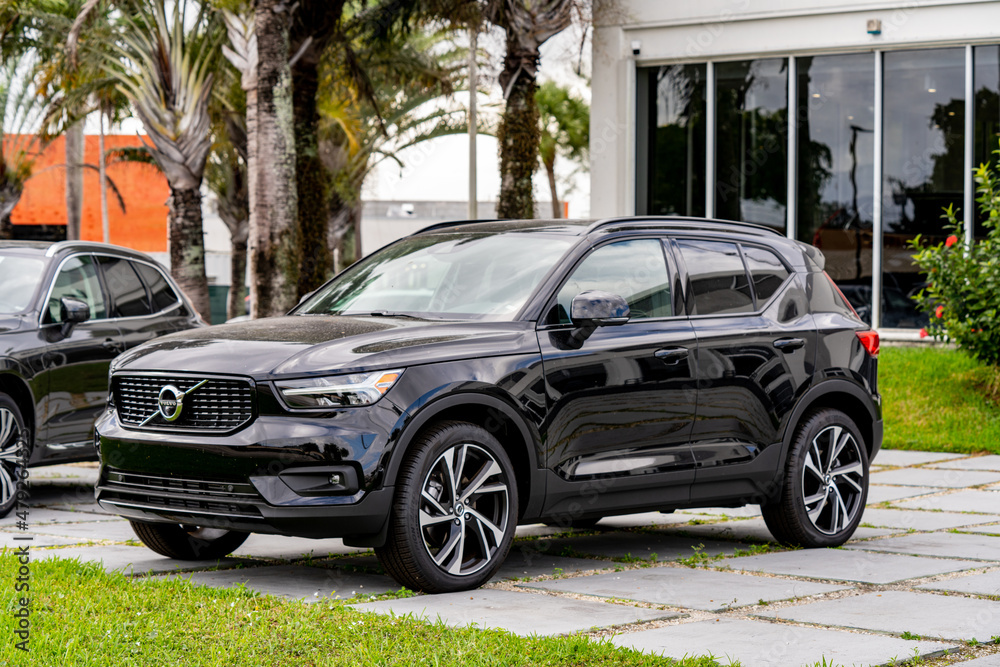 2021 Volvo compact SUV vehicle Stock Photo | Adobe Stock