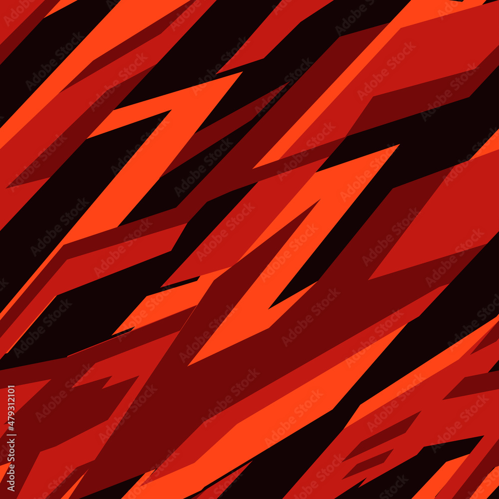 Seamless geometric pattern of shapes. Racing background print on vinyl ...