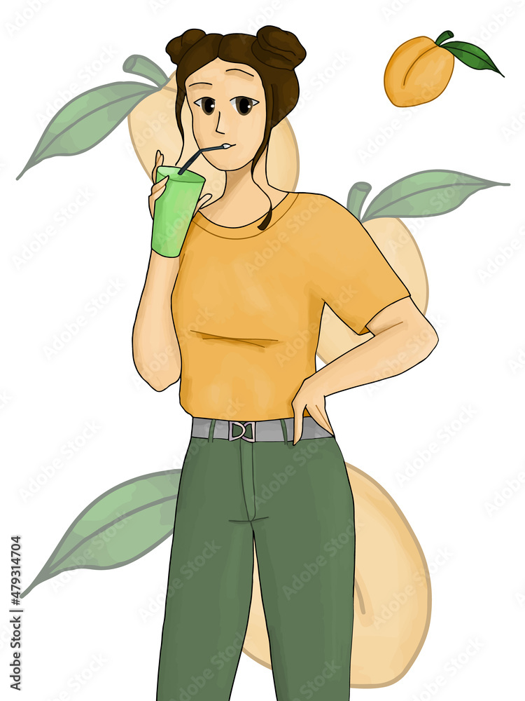 If fruits were humans. Humanization. The character and appearance of a ...