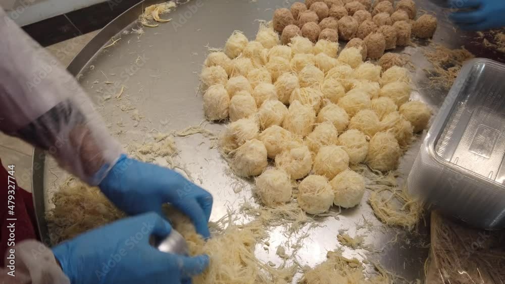 Vídeo do Stock: Floss Halva (Pişmaniye).wire halva, towing halva ...