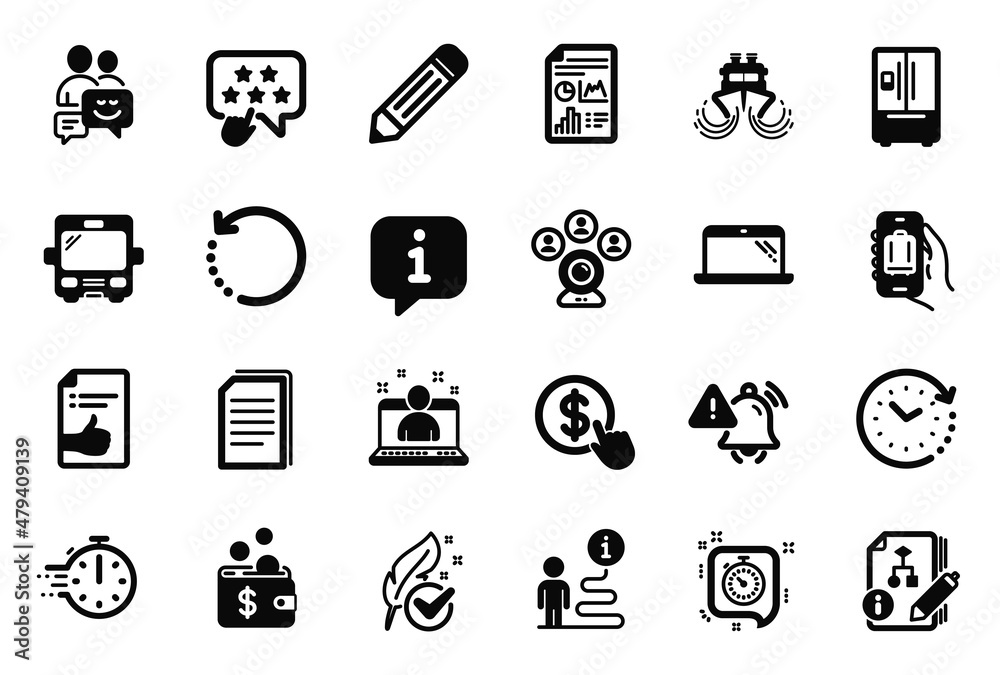 Vector Set of Technology icons related to Baggage app, Copy files and ... Vector Set of Technology icons related to Baggage app, Copy files and ...