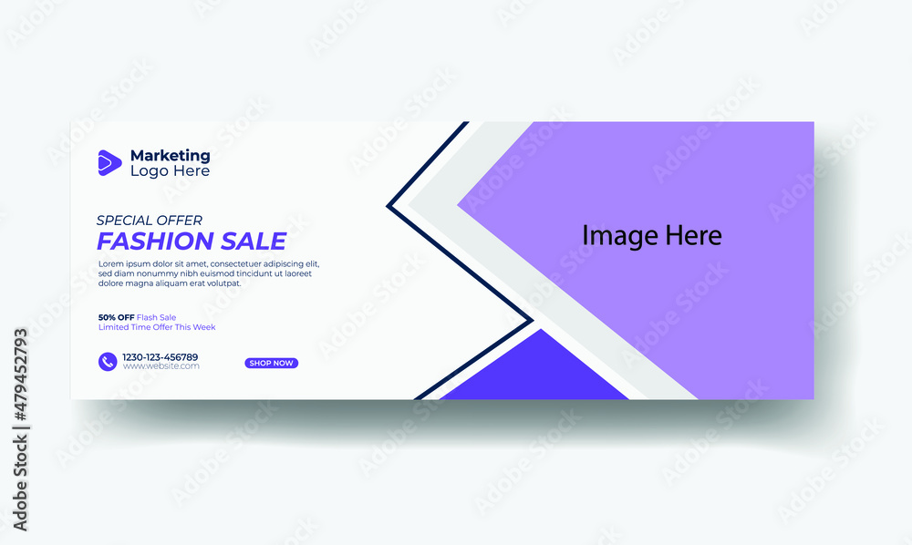 Facebook Cover Design Template, Banner Template, and Web Banner ...