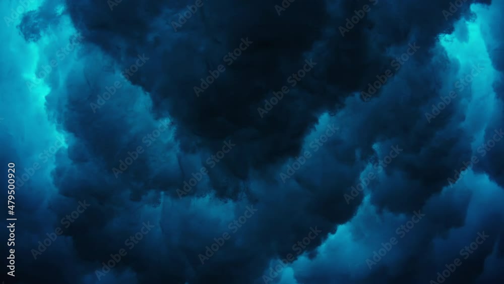 Ocean wave. Underwater view of the crystal clear ocean wave breaking in ...