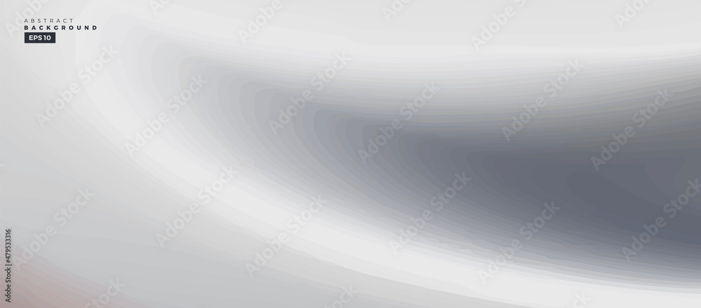 Abstract grey wavy background for brochure, cover and flyer. Dynamic ...