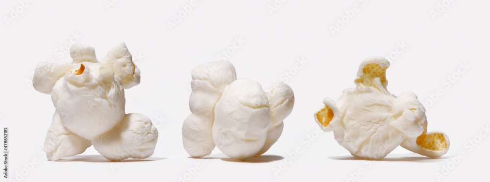 Popcorn crops isolated on white background Stock Photo | Adobe Stock