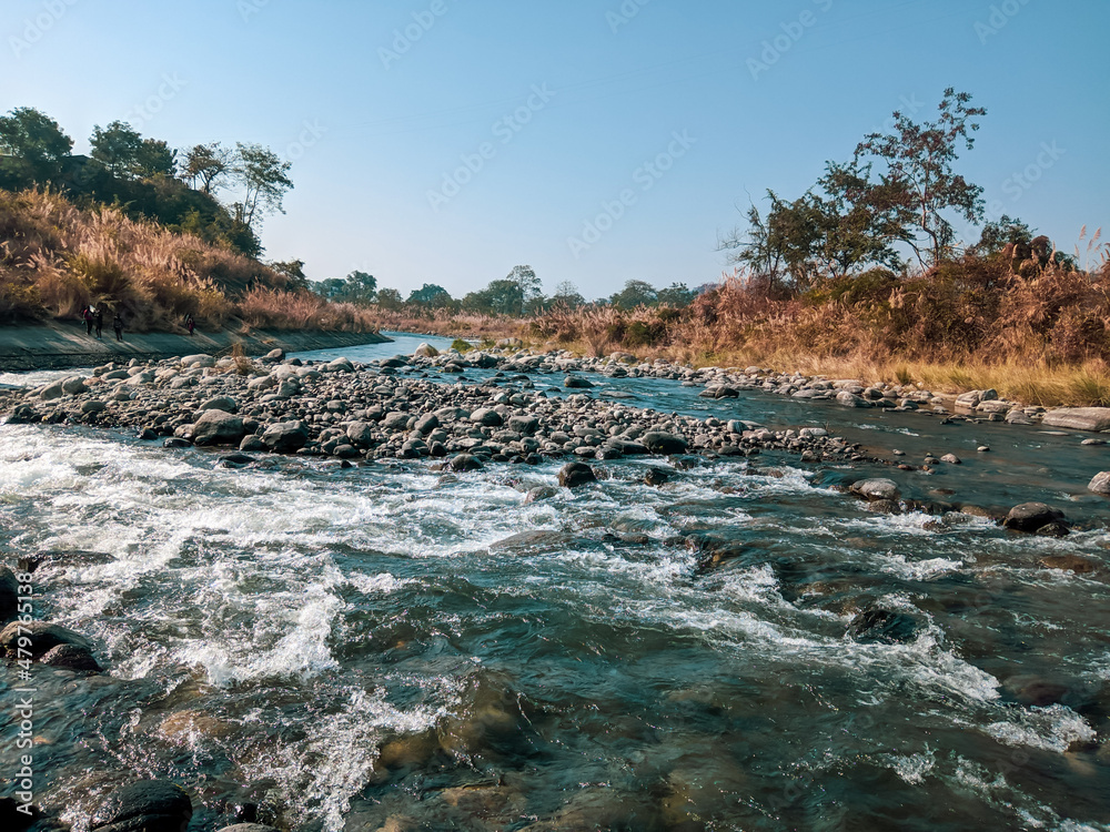 Foto de The Bhairabi River and the Jampani River, which originate in ...
