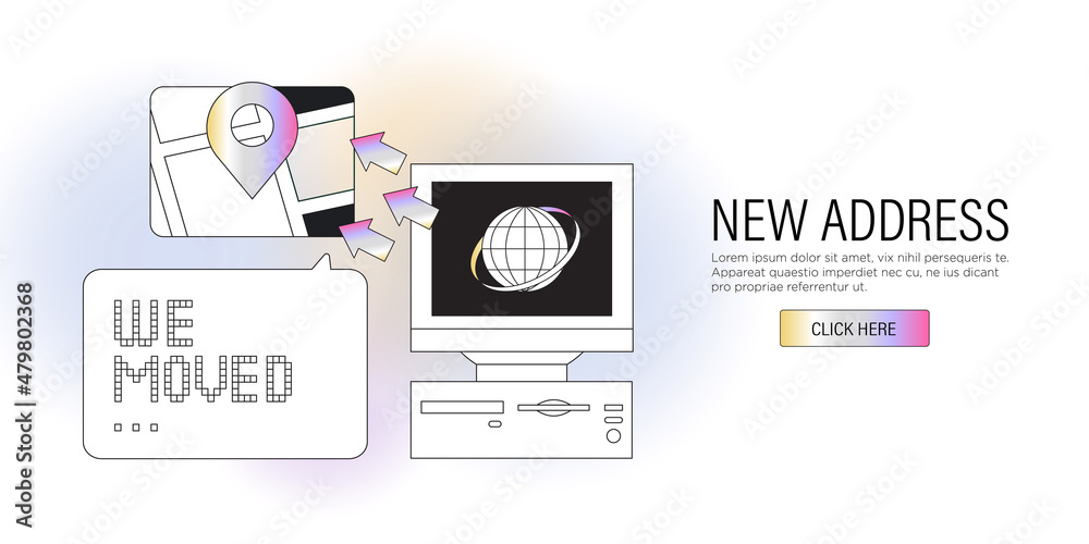 We have moved to new office location or adress. Change location website ...