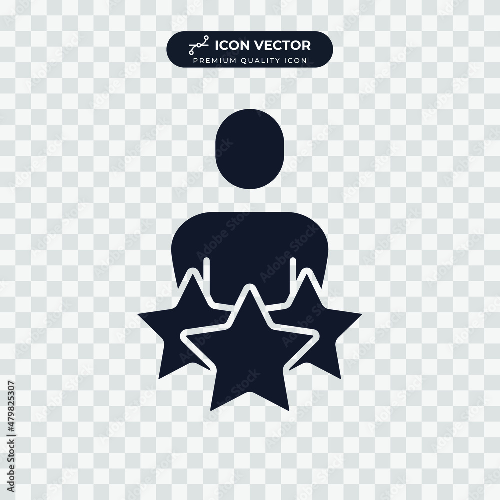 Experience icon symbol template for graphic and web design collection ...