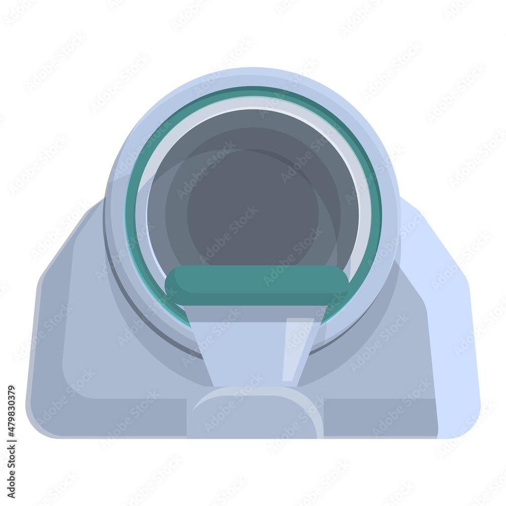 Mri tomography icon cartoon vector. Magnetic scan. Resonance machine ...