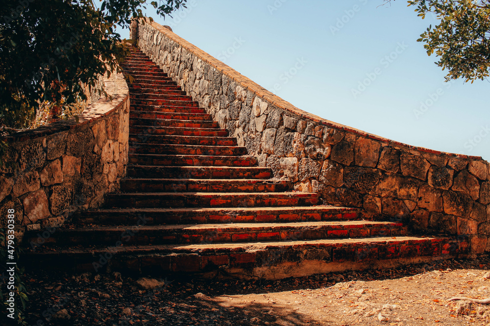 Fuerte Caprón, Bosque Seco de Guánica, Puerto Rico Stock Photo | Adobe ...